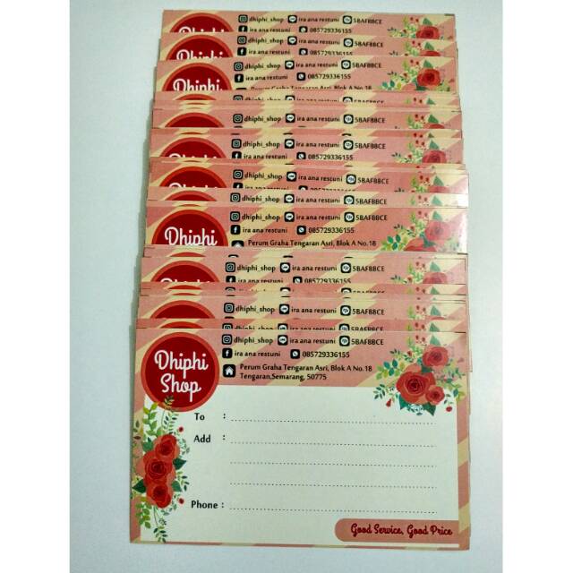Jual Sticker pengiriman 11x7cm | Shopee Indonesia