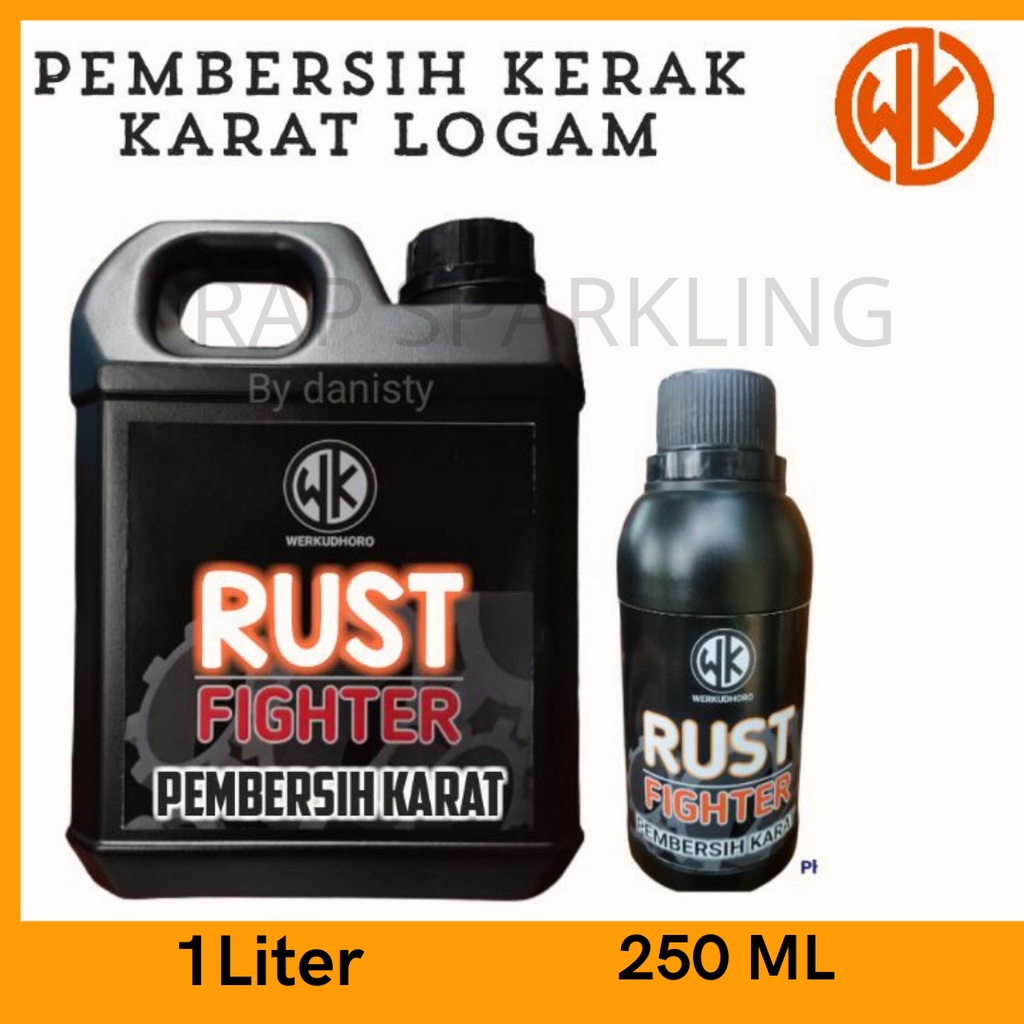 Jual Pembersih karat mesin 1L /Stainlis/kerak engine/kenalpot/rust ...