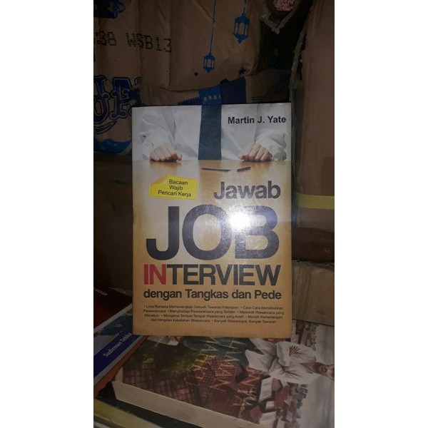 Jual Buku Ori Jawab Job Interview D1 Shopee Indonesia