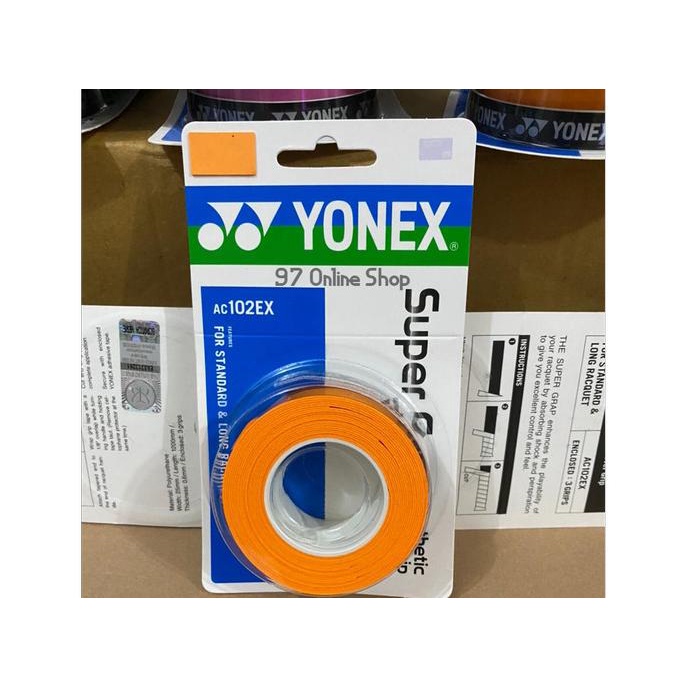 Jual BADMINTON GRIP YONEX KARET AC 102 EX ROLL |GRIP TIPIS| 100% ORIGINAL GUARANTEE LIMITED ...