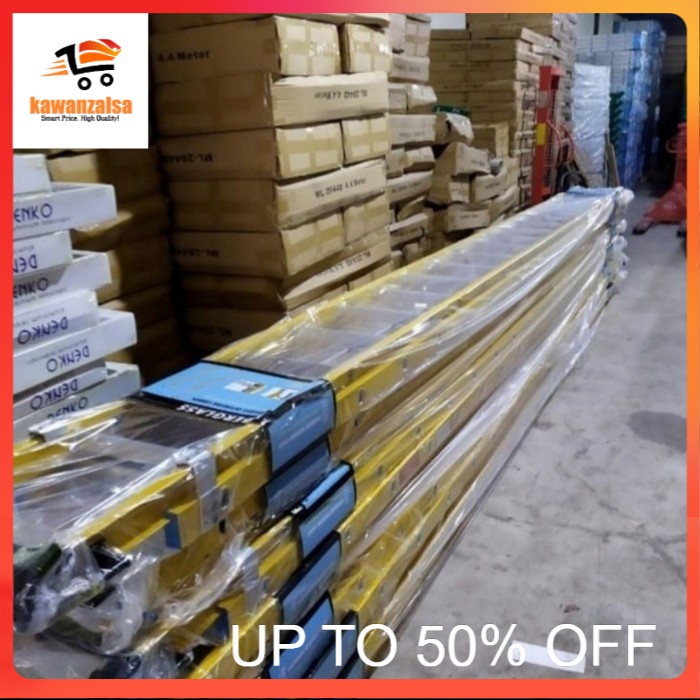 Jual Tangga Fiberglass DENKO FEL2x20 Extention Ladder 2x20 Steps 12Mtr ...