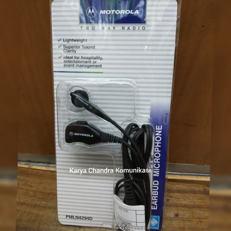 Jual EARPHONE HANDSET HT MOTOROLA CP 1660 GP 2000 GP 88 PMLN 4294D ...