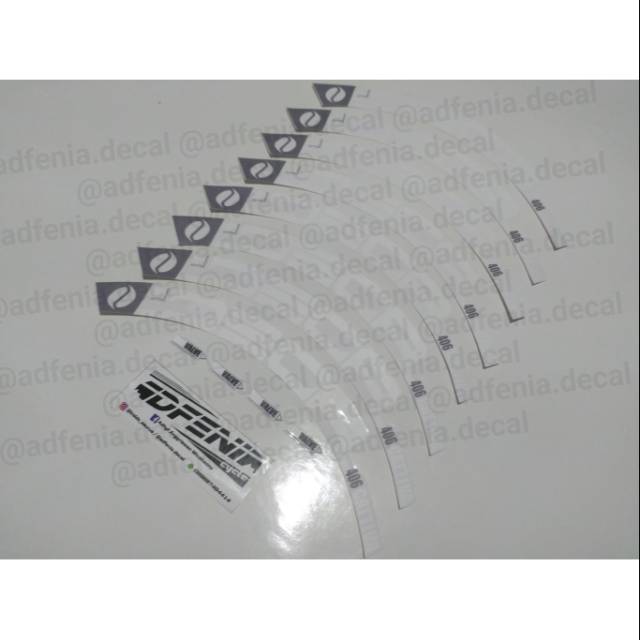 Jual Decal Stiker Bening Java Deca Cattiva Decal Sticker Velg/Rim ...