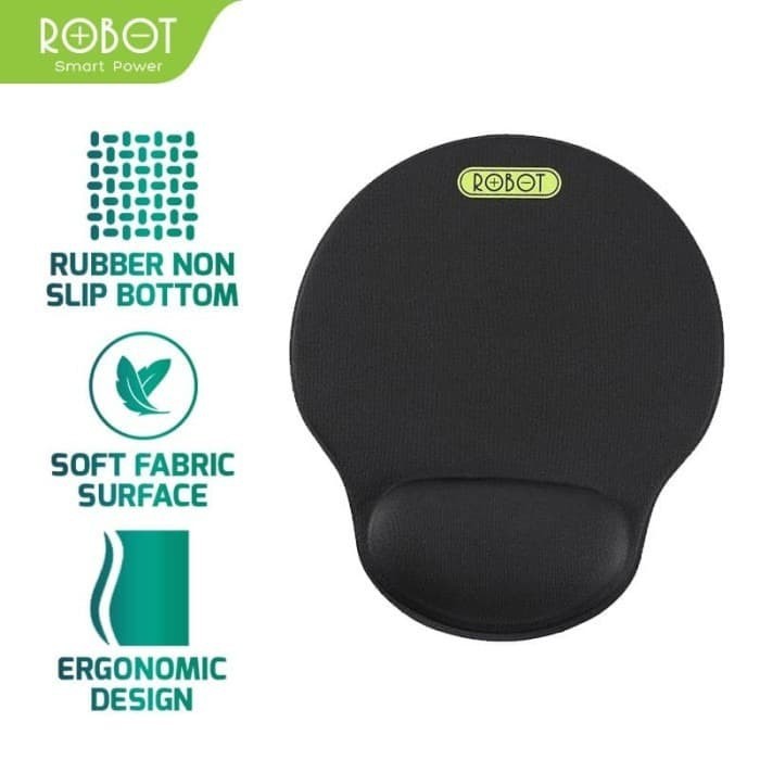 Jual ROBOT Mousepad RP02 Non-slip with Ergonomic Mouse Pad Rest Design ...