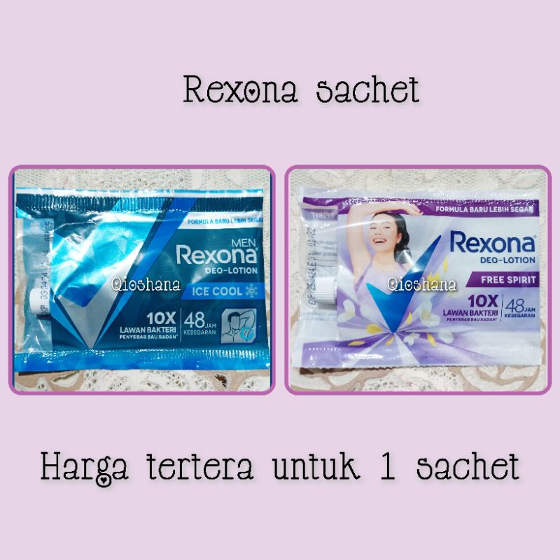 Jual REXONA SACHET | Shopee Indonesia