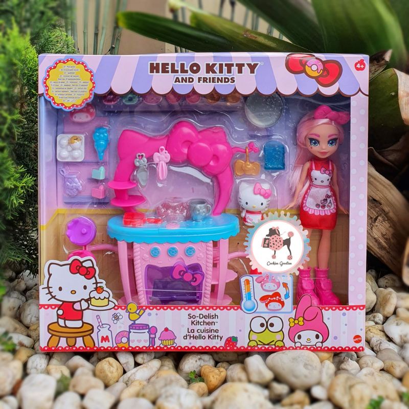 Jual Hello Kitty and Friends So Delish Kitchen Playset | Shopee Indonesia