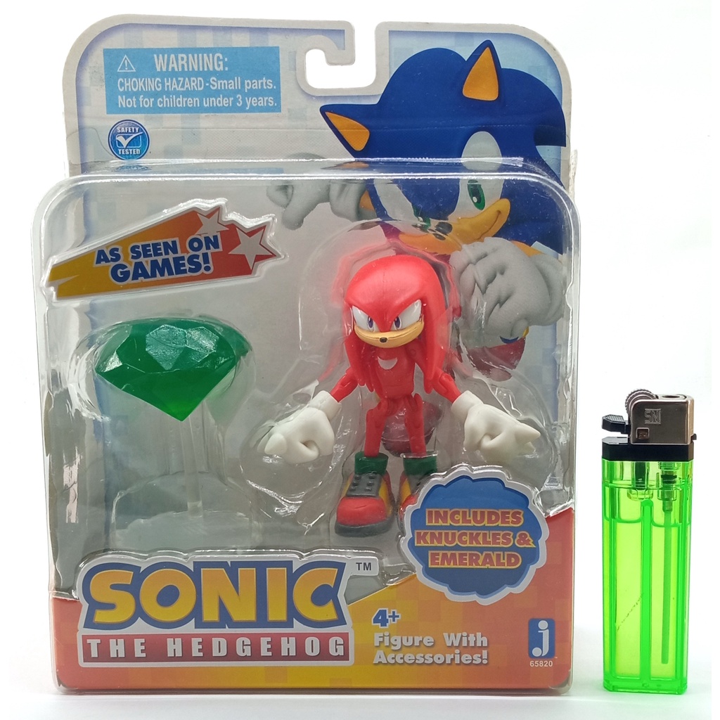 Jual Jazwares Figure Sonic The Hedgehog Red Merah With Knuckles ...