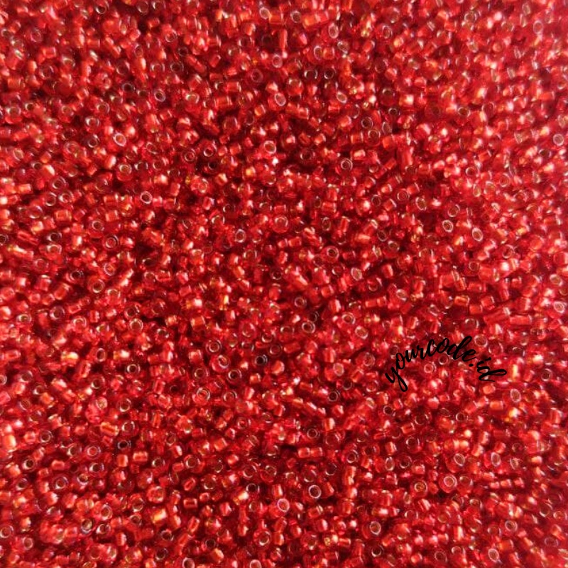 Jual MANIK MANIK MUTE MOTE PAYET PASIR 12/0 WARNA MERAH 400 GRAM ...