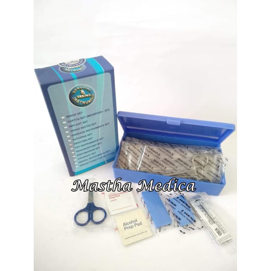Jual Hecting Heacting Set Renz Set Alat Rawat Luka Renz | Shopee Indonesia