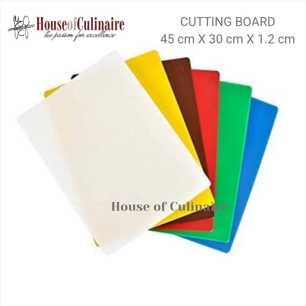 Jual Cutting Chopping Board Talenan Plastik Besar Resto | Shopee Indonesia