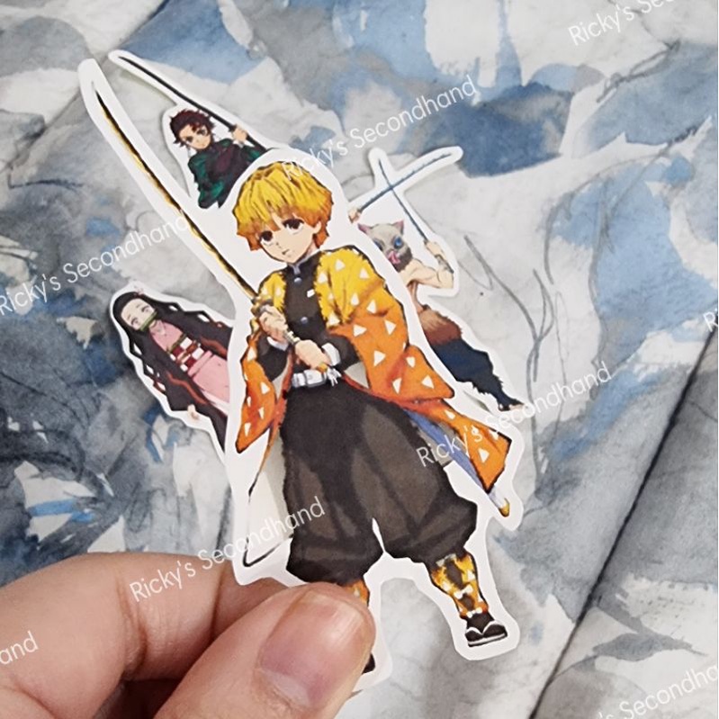 Jual Sticker Demon Slayer stiker Waterproof Anti Air kimetsu no yaiba ...
