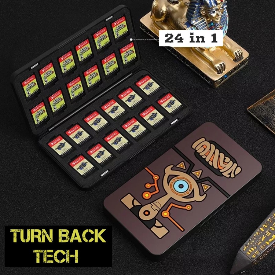 Jual Sheikah Zelda Botw Box Case Magnetic Game Card Nintendo Switch ...
