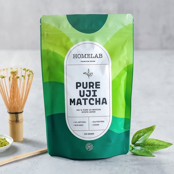 Jual Homelab 100% Pure Uji Matcha Japan - Bubuk Matcha Premium Grade ...