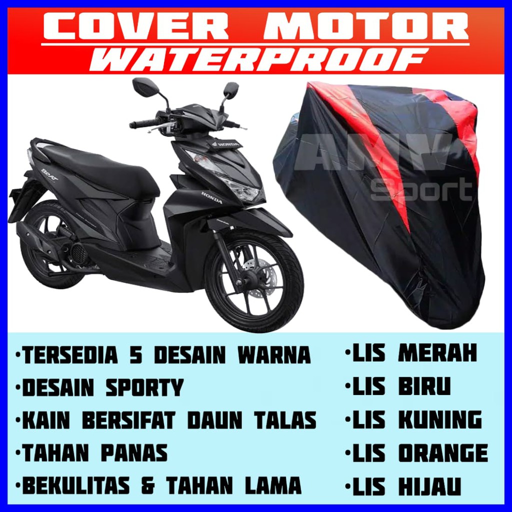 Jual Sarung Motor Honda Beat / Cover Motor Beat | Shopee Indonesia