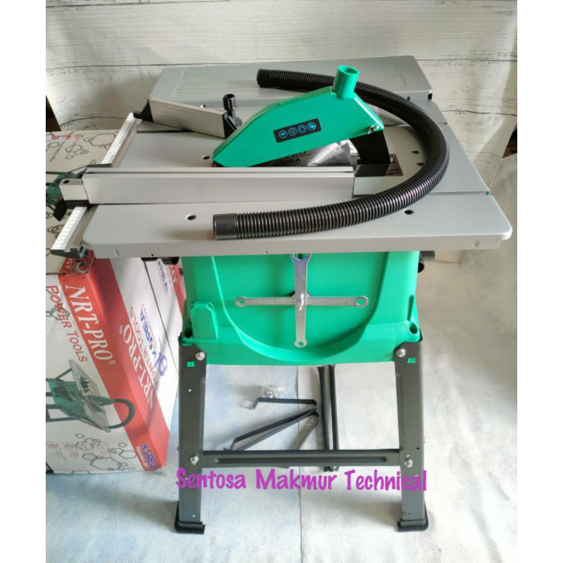 Jual NRT PRO 10" TS10 Table Saw Circular Meja Gergaji Potong Kayu 10 ...