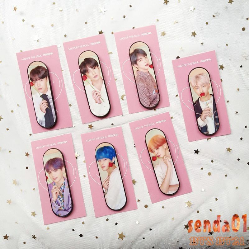 Jual phone holder / Popsocket BTS Kpop korean BT21 Jin jungkook V ...