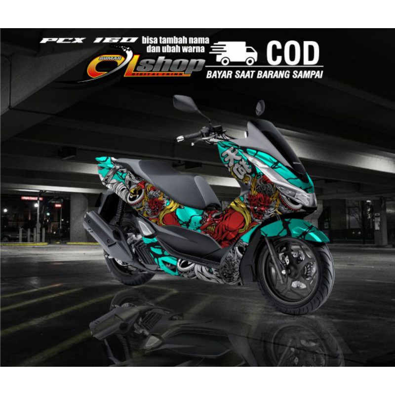 Jual Decal Sticker Motor PCX 160 4 Valve variasi full body custom ...