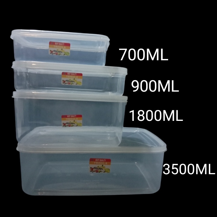 Jual Food Box Plastik / Kotak Makan / Box Makanan / Toples Platik ...