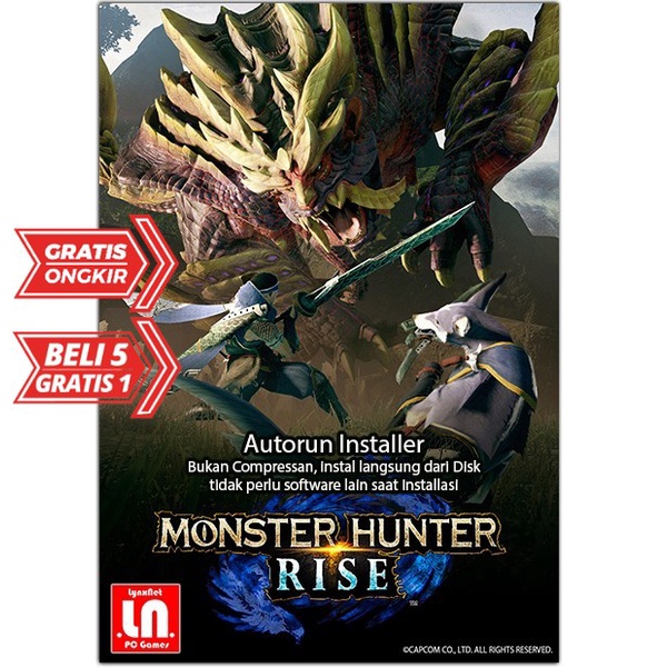 Jual Monster Hunter Rise - PC Game Adventure Fight - Download Langsung Play | Shopee Indonesia