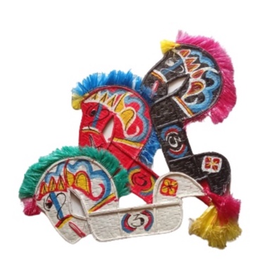 Jual jaranan mainan anak tradisional ukuran besar 75x50cm | jaranan ...