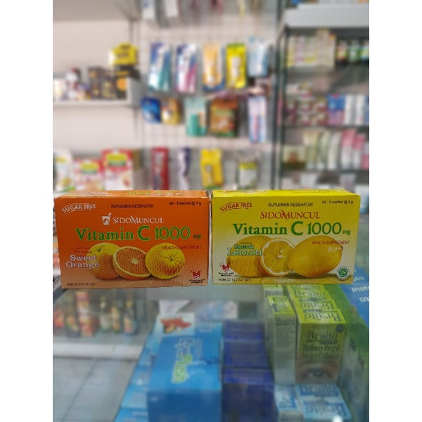 Jual Vitamin C 1000 Sidomuncul / Vitamin C / Daya Tahan Tubuh | Shopee Indonesia