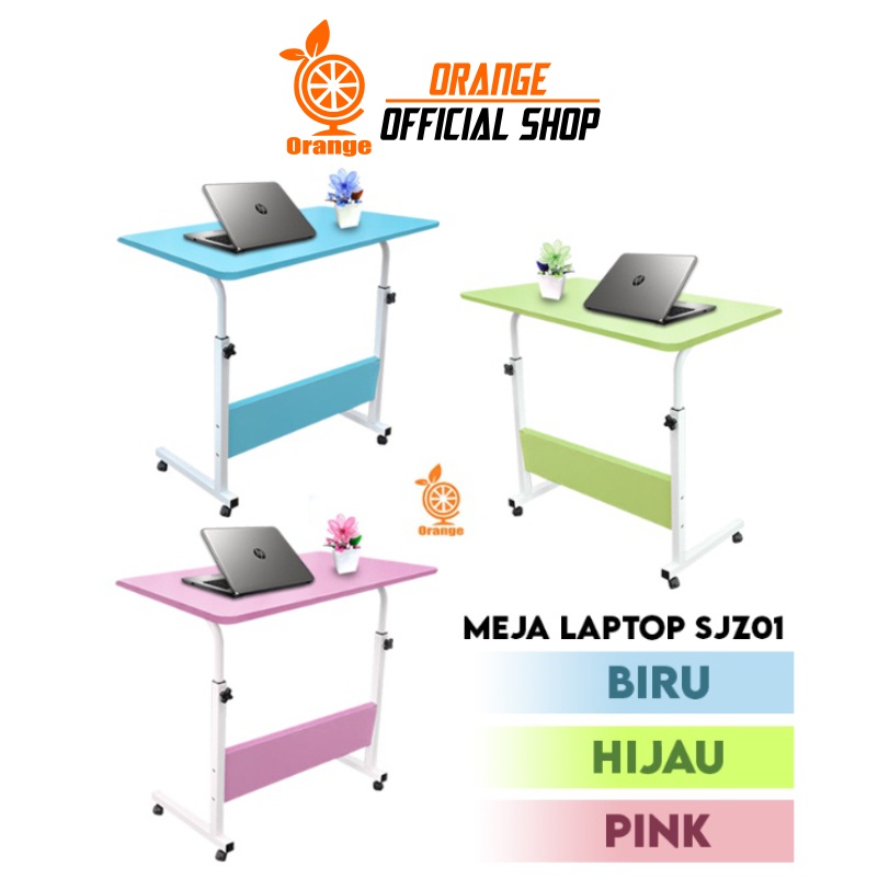 Jual Meja Laptop Lipat Tinggi Adjustable Kerja Meja Belajar Minimalis ...