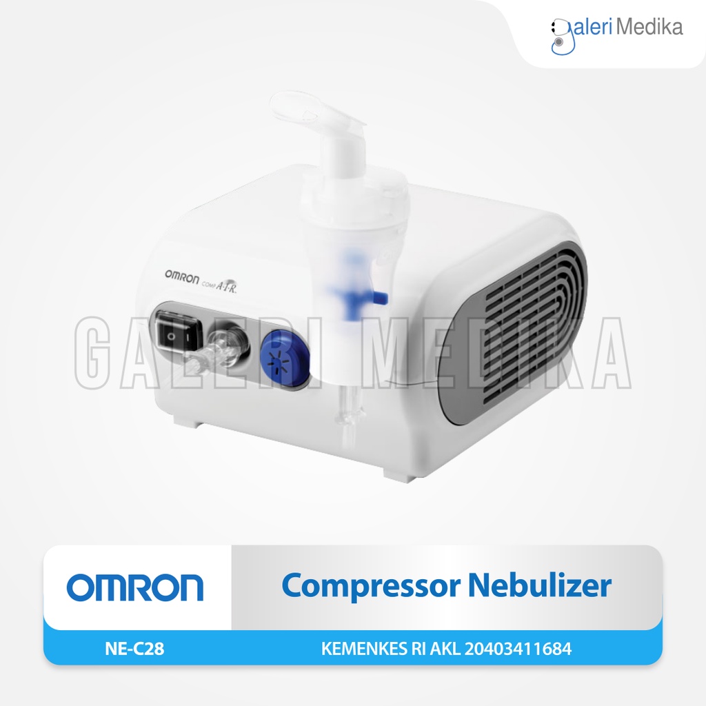 Jual Nebulizer Omron NE-C28 / NEC28 / NE C28 - Alat Terapi Uap / Pernapasan Asma Batuk Pilek ...