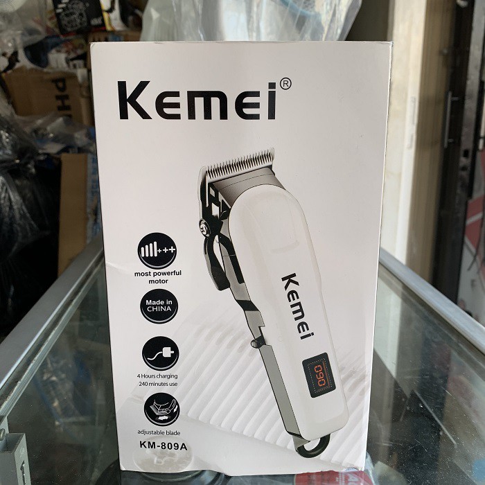 Jual Hair Clipper KEMEI KM - 809A Recharge Alat Mesin Potong Rambut | Shopee Indonesia