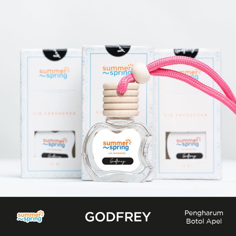 Jual Pengharum Mobil GODFREY (Baccarat) Botol Apel 10ml | Shopee Indonesia