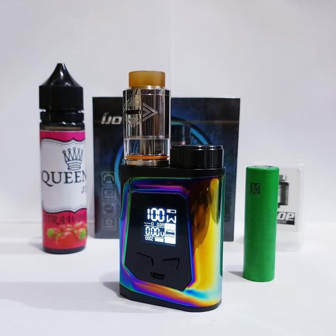 Jual PAKET SIAP NGEBUL AUTHENTIC MOD IJOY CAPO 100 WATT KIT RDTA OTEN ...