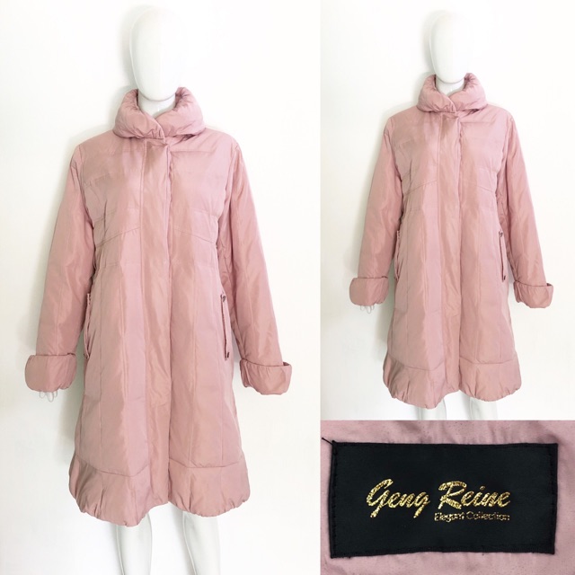Jual Geng reine long down winter coat / jacket (jaket bulu angsa ...