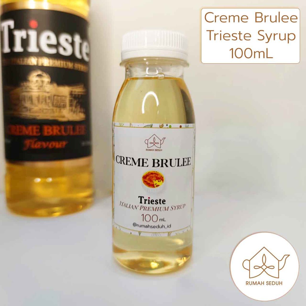 Jual 100 mL Creme Brulee Syrup merk Trieste kecil - Sirup Cream Brule ...