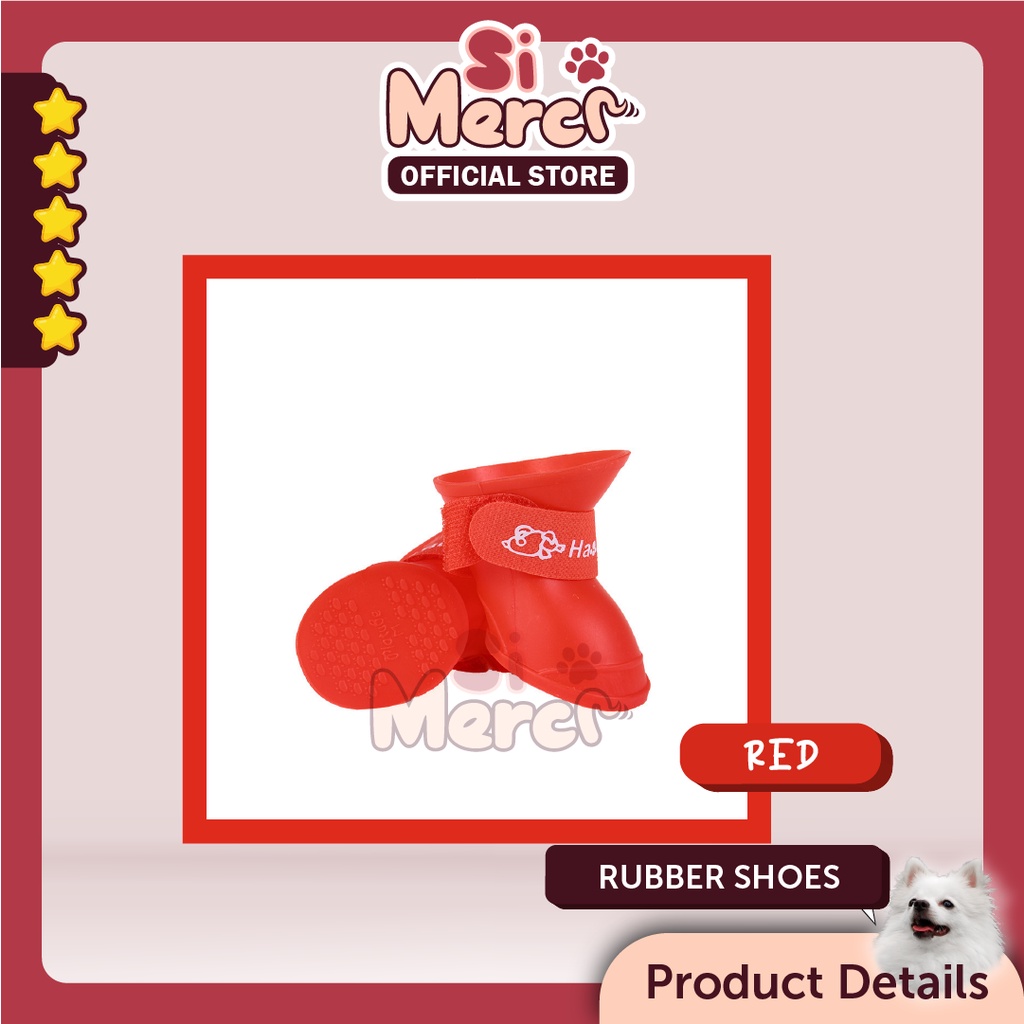 Jual Rubber Shoes / Sepatu Karet Anjing / Sepatu Boots Anjing Kucing ...