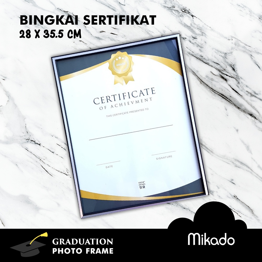 Jual Foto Frame 11R / Bingkai Foto Sertifikat / Photo Frame certificate ...