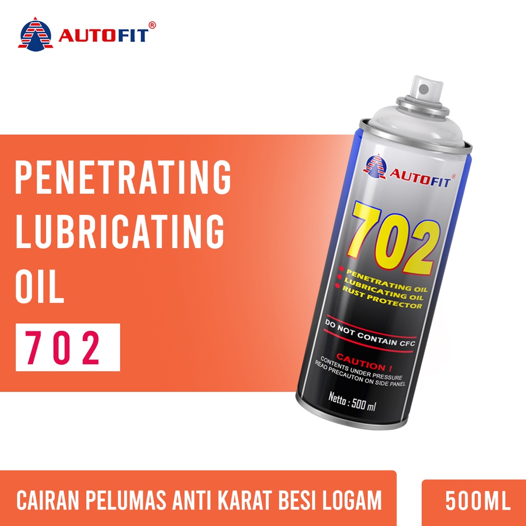 Jual Autofit Penetrating Oil 702 500ml Cairan Anti Karat Perontok Karat ...