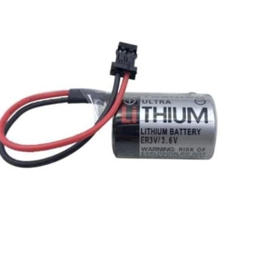 Jual BATTERY TOSHIBA Lithium ER3V/3.6V Battery ER3V Baterai Connector RD018 PD51 | Shopee Indonesia