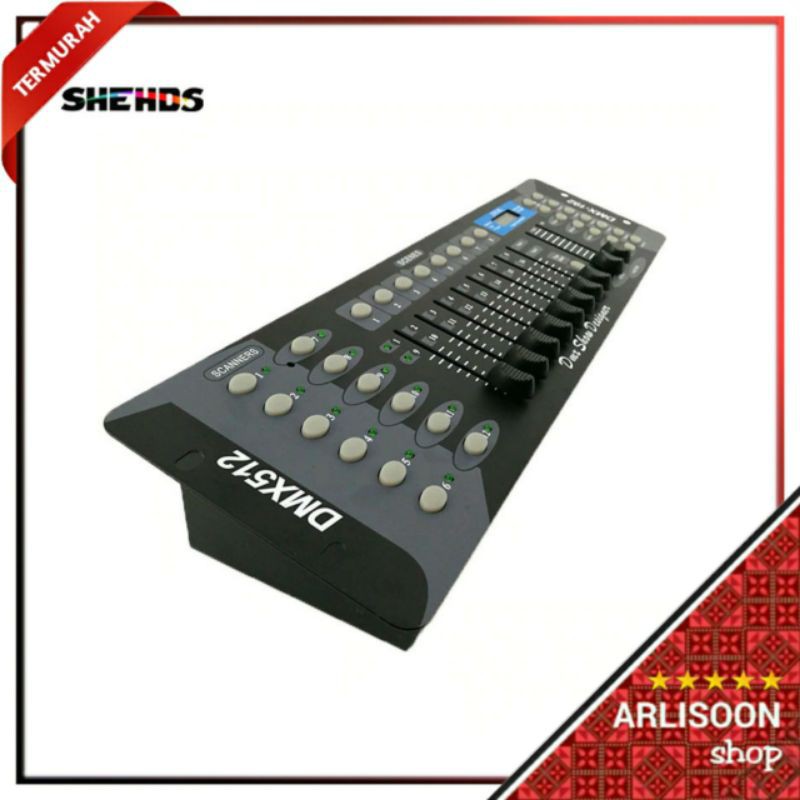 Jual Stage Lightning Controller DMX Console DJ Equipment 192 Channel ...