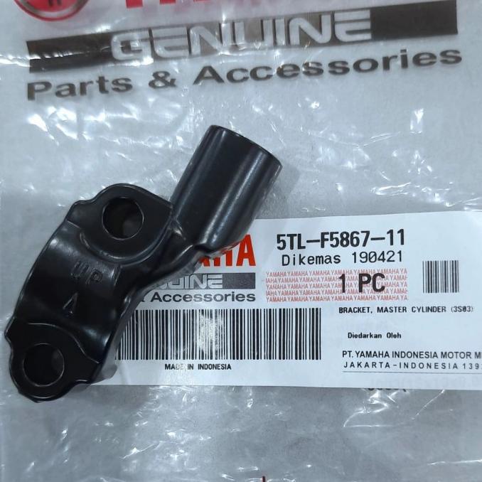 Jual Dudukan Spion Warna Hitam Yamaha XRide, Mio, Aerox 155 Ori ...
