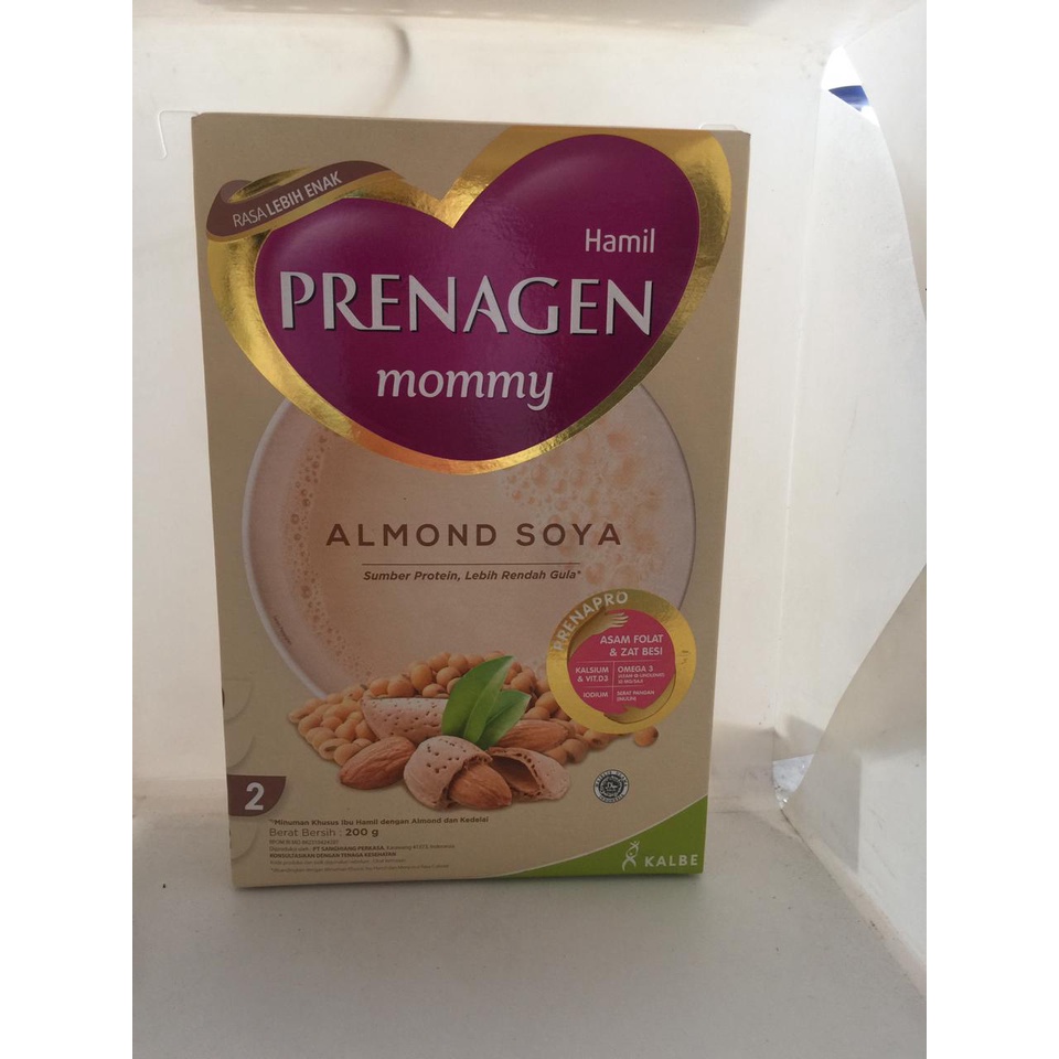 Jual PRENAGEN MOMMY ALMOND SOYA 200GR | Shopee Indonesia