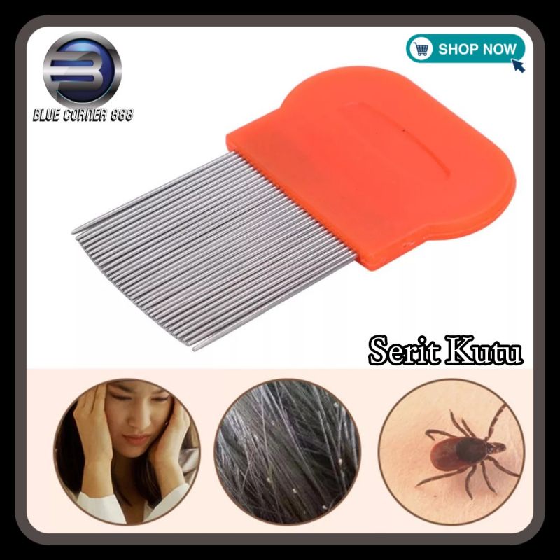 Jual Sisir Serit Kutu Ketombe Rambut Manusia atau Hewan | Shopee Indonesia