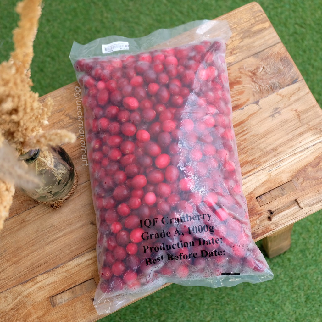 Jual Frozen IQF Cranberries / cranberry 1Kg | Shopee Indonesia