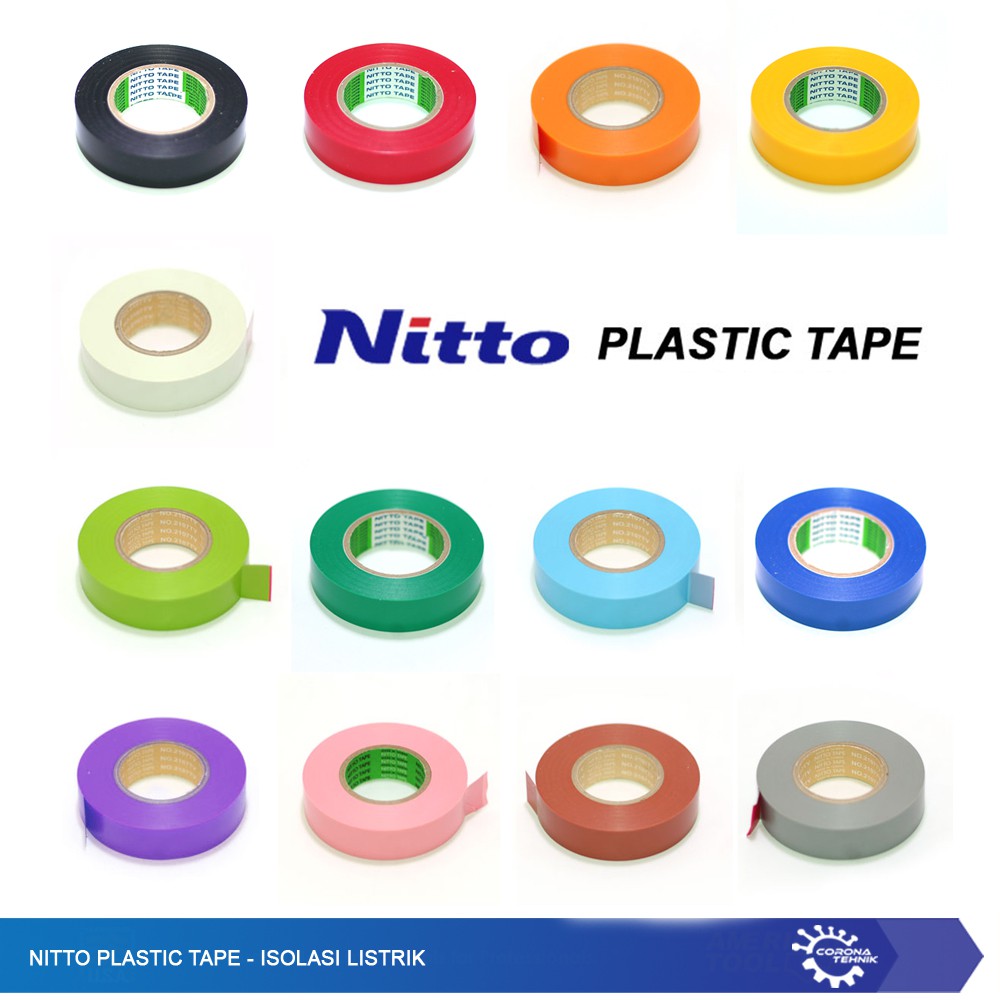 Jual Nitto Plastic Tape - Isolasi Listrik | Shopee Indonesia