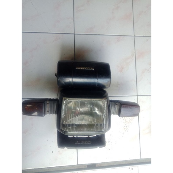 Jual headlam reflektor kumplit honda gl pro bekas original | Shopee ...