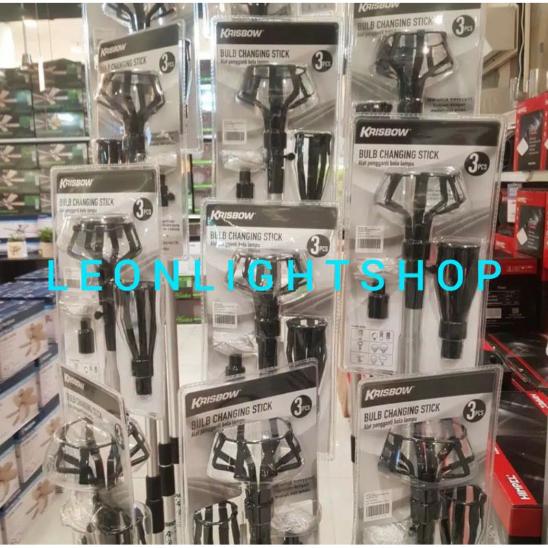 Jual KRISBOW TONGKAT PENGGANTI BOHLAM LAMPU ALUMINIUM/ACE LIGHT BULB ...