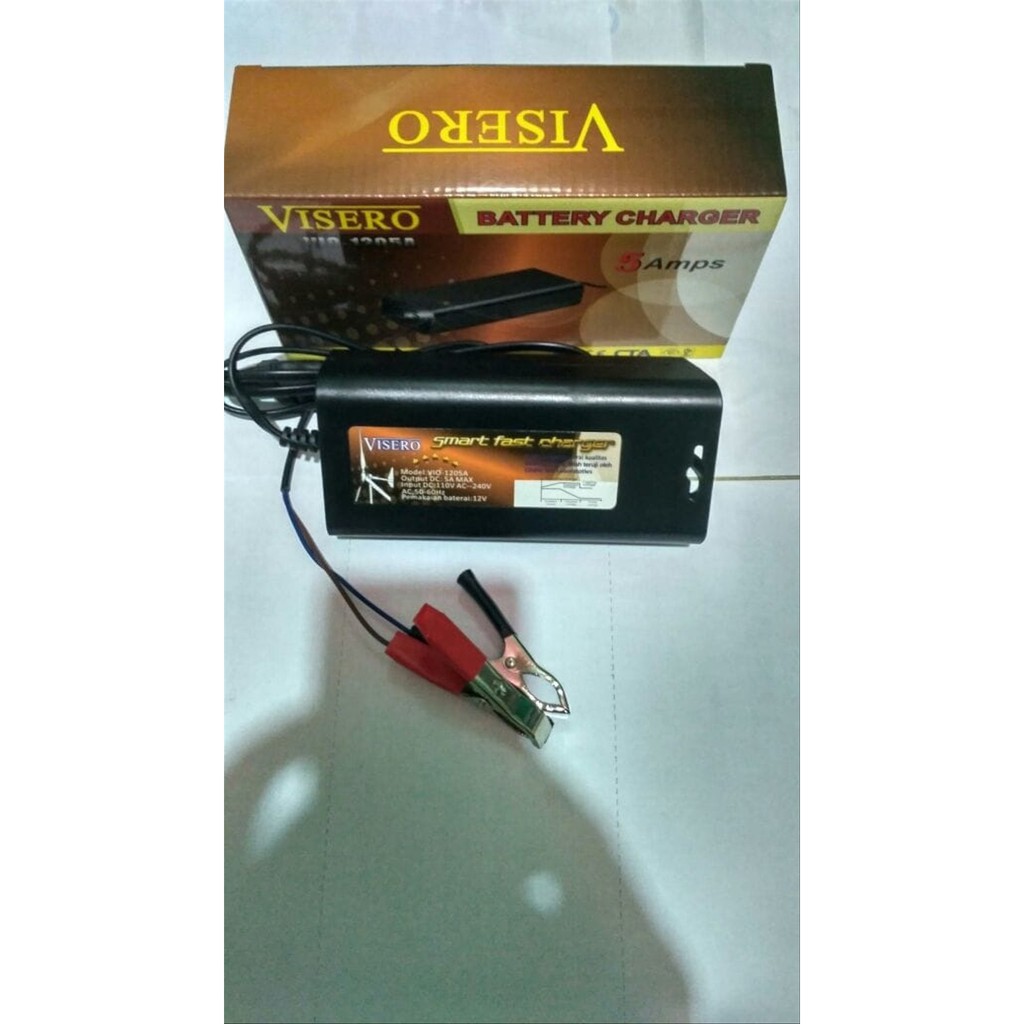 Jual Smart Fast Charger Accu Aki 12v 5a Otomatis visero terlaris ...