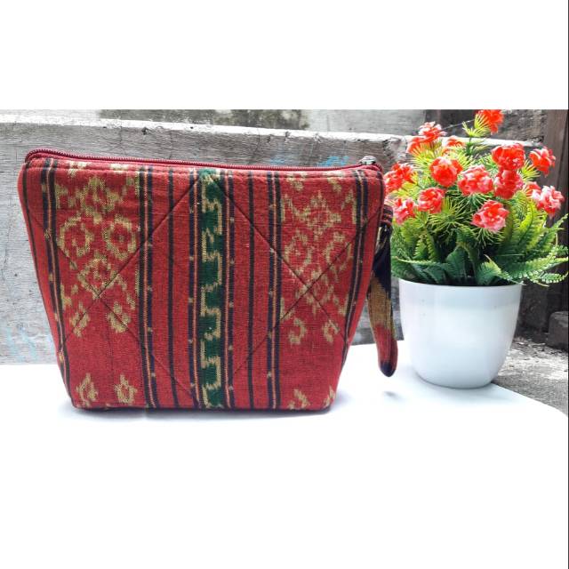 Jual Pouch / Dompet Tenun | Shopee Indonesia