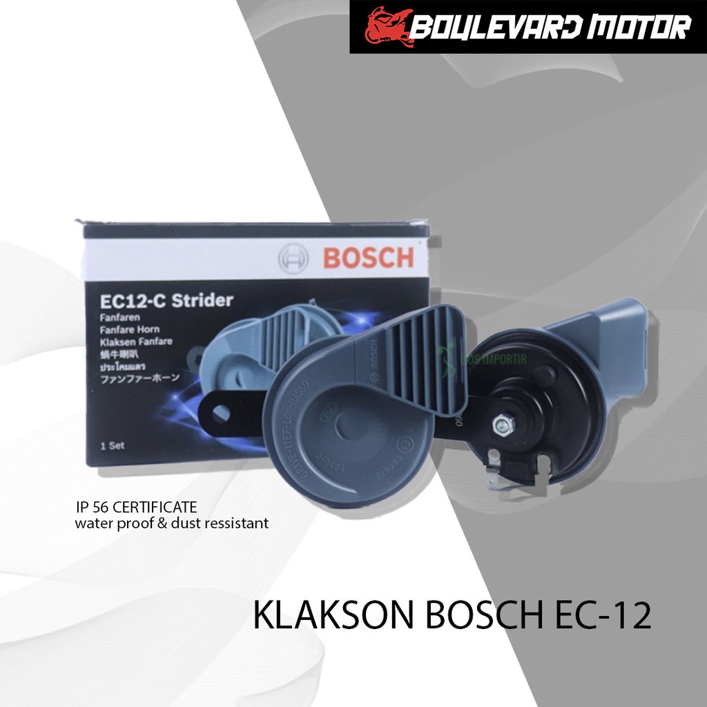 Jual KLAKSON KEONG MOTOR DAN MOBIL BOSCH EC 12 ANTI AIR | Shopee Indonesia