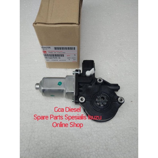 Jual Motor power window windows depan asli dmax 4JK 4JK1 MUX | Shopee ...