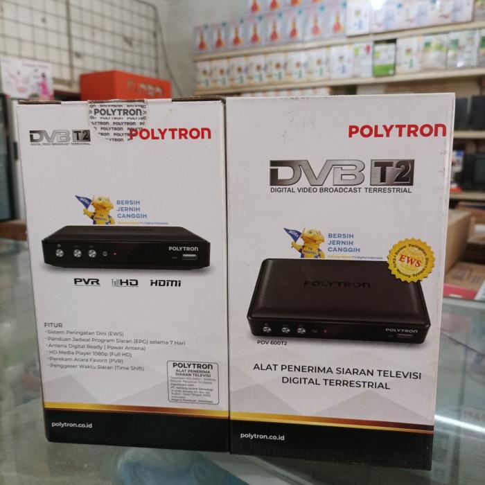 Jual Set Top Box Polytron Dvb T2 Pdv-600 New Model | Shopee Indonesia