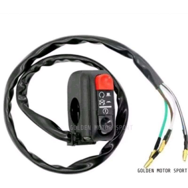 Jual Saklar motor engine On Off Stater kanan model KTC UNIVERSAL SAKLAR ...